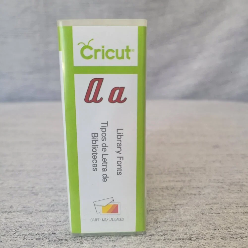 Cricut | Office | Cricut Library Fonts Cartridge And 2 Pk Cutaway Cards ...